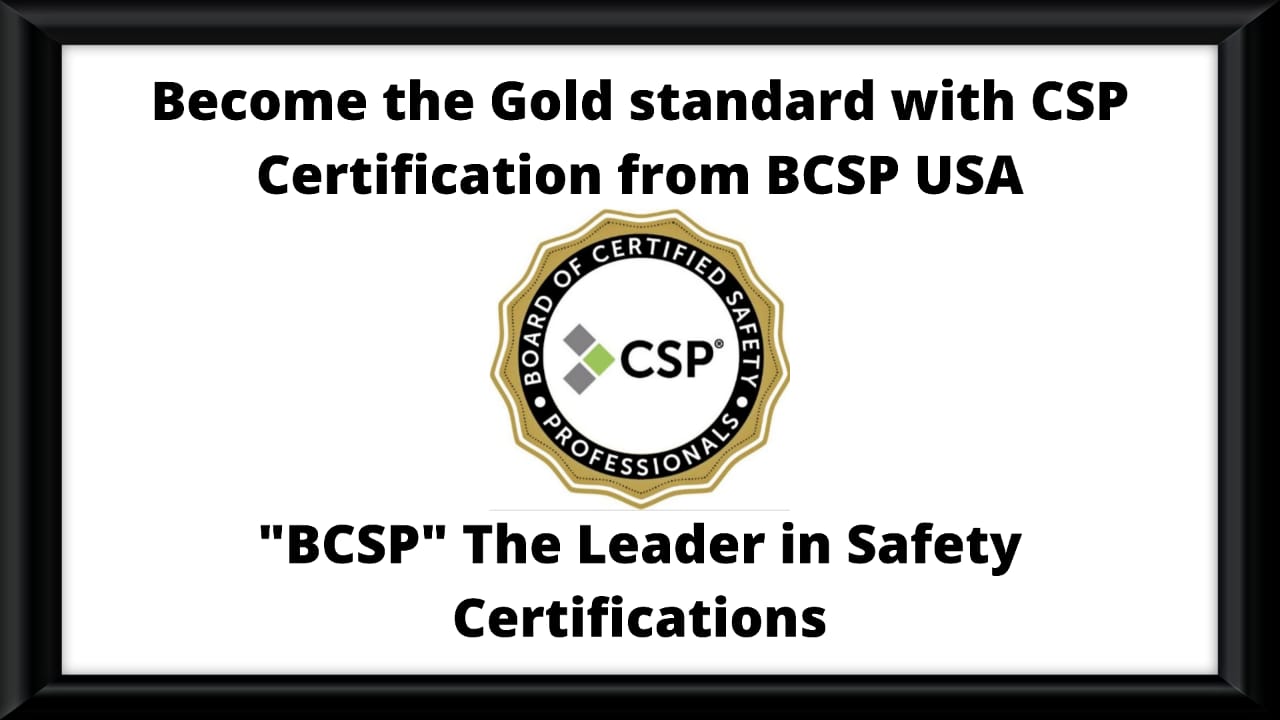 BCSP | Certified safety Professionals ( CSP) – LSTC